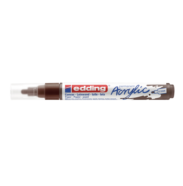 Edding marker acrylic E-5100 907 chocolate brown