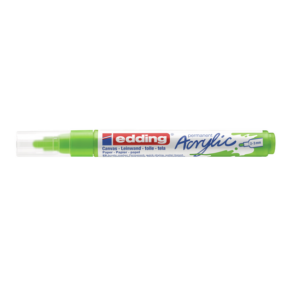 Edding marker acrylic E-5100 927 yellow green