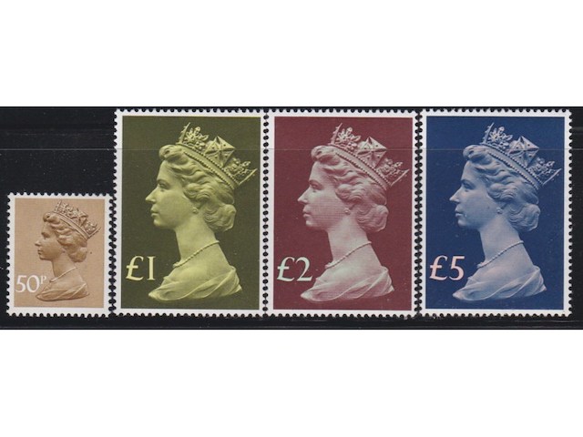 Velika Britanija 1977 Kraljica Elizabeta II red. cisto