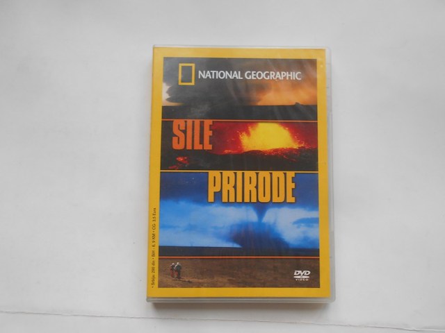 National geographic DVD br.1 Sile prirode