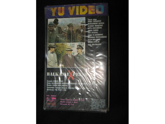 VHS  BALKAN EXPRES 2