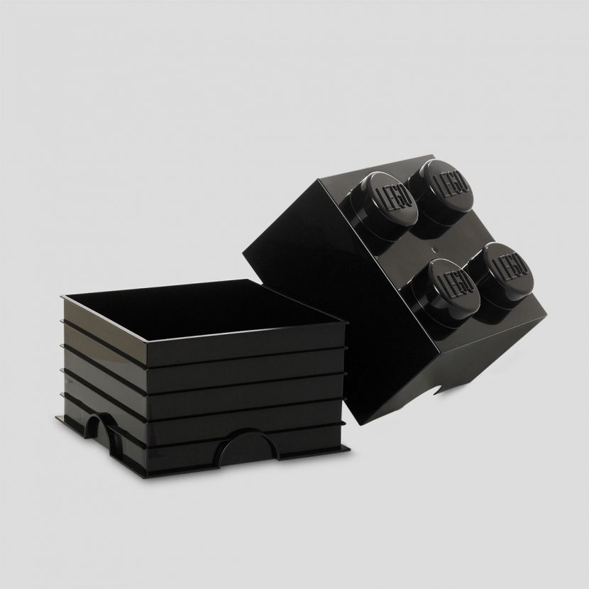 LEGO kutija za odlaganje (4): Crna