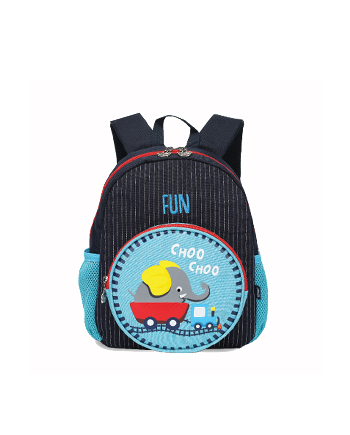 RANAC MY FIRST BACKPACK CHOO CHOO FUN BLACK Nbk