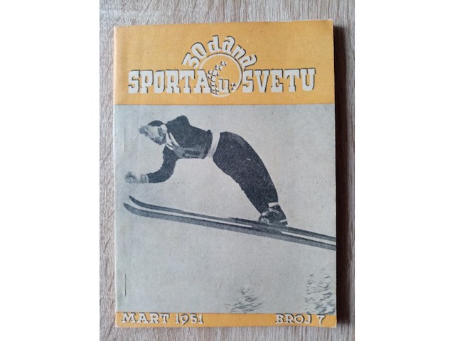 30 DANA SPORTA U SVETU  br 7 mart 1951.  (D)