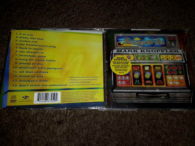 Mark Knopfler - Shangri-la CD+DVD , ORIGINAL