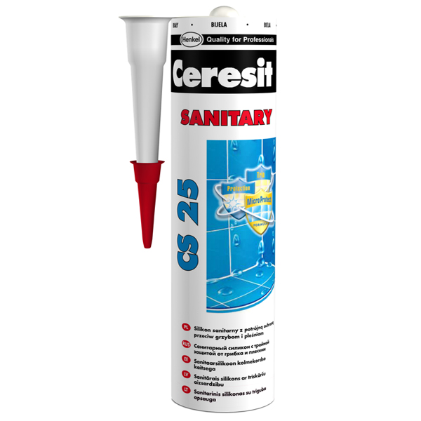 Ceresit CS 25 Sanitarni silikon 280ml