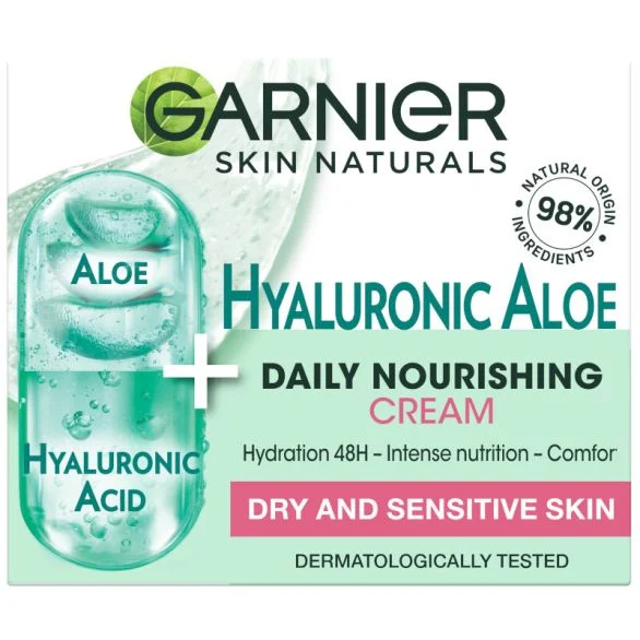 Garnier Skin Naturals Hyaluronic Aloe hranljiva krema 50 ml