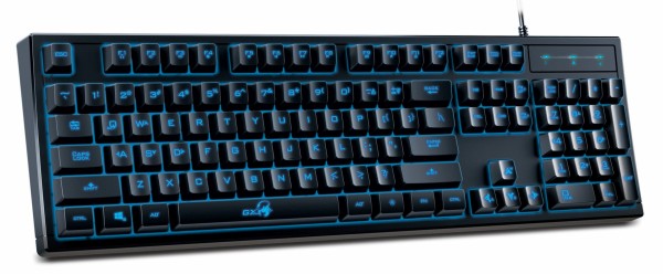 GENIUS K6 Scorpion Gaming USB US crna tastatura