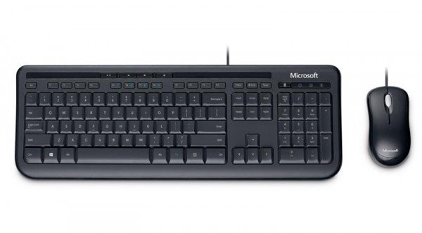 Microsoft mis+tastatura Wired Desktop Set 600, bezicna, crna' ( '3J2-00003' )