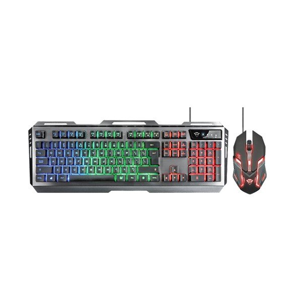 Trust tastatura+miš GXT 845 Tural gaming, srebrna' ( '22457' )