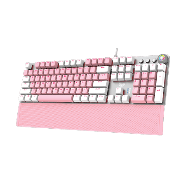 Tastatura AULA F2088 pinkbela, mehanička