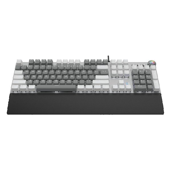 Tastatura AULA F2088 sivobela, black switch, mehanička