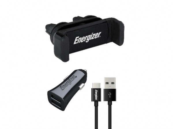 Energizer Max Universal Car Kit USB-C Cable Black 3,4A' ( 'CKITB2CC23' )