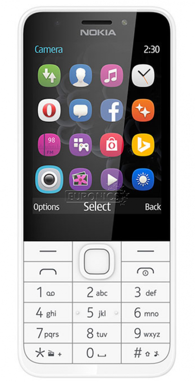 Nokia 230 DS Silver Dual Sim' ( 'A00027091' )
