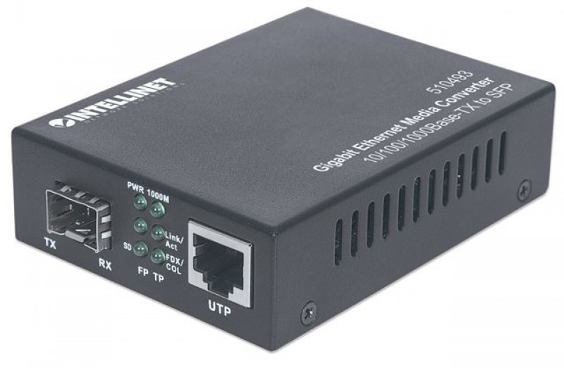 Intellinet Gigabit Ethernet to SFP Media konverto