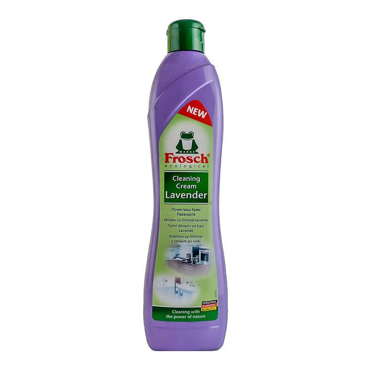 Frosch Cleaning cream sredstvo za čišćenje kupatila i kuhinje sa mirisom lavande 500ml