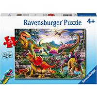 Puzzle 35 delova Teror T-Reksa Ravensburger 05160