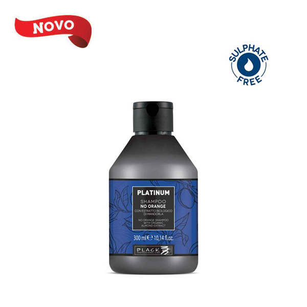 Black professional Platinum anti-orange šampon 300ml