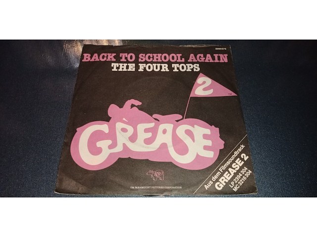 Grease-Back to School