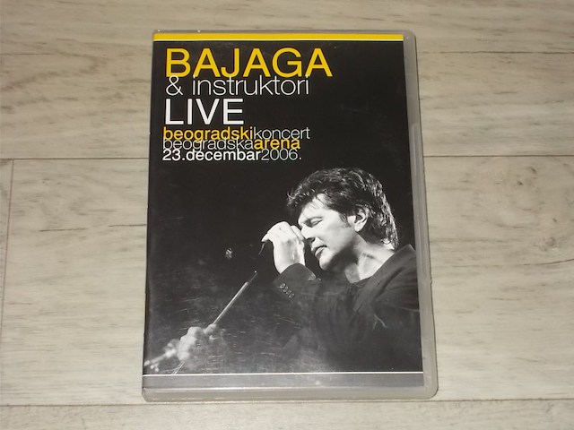 Bajaga i Instruktori- Live, Beogradska Arena 2006 (DVD)