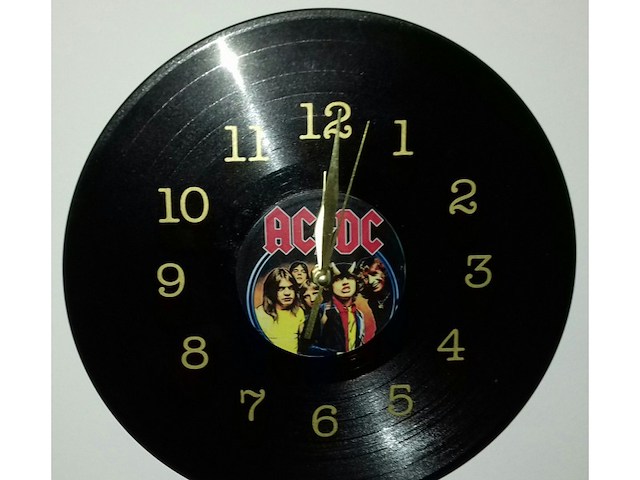 Zidni sat - LP ploča ACDC