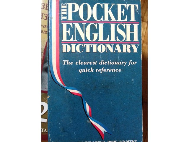 The Pocket English Dictionary / rečnik engleskog jezika