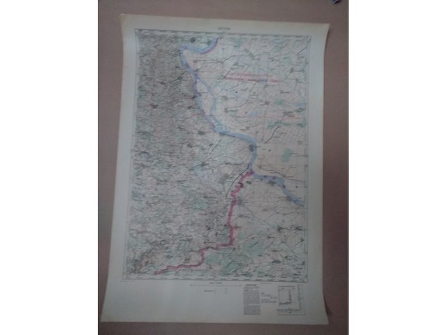 Topografska karta Negotin