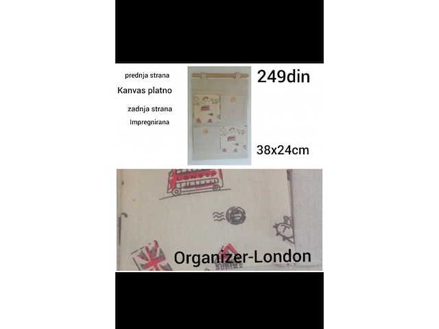*B162-Organizer-London,38x24cm