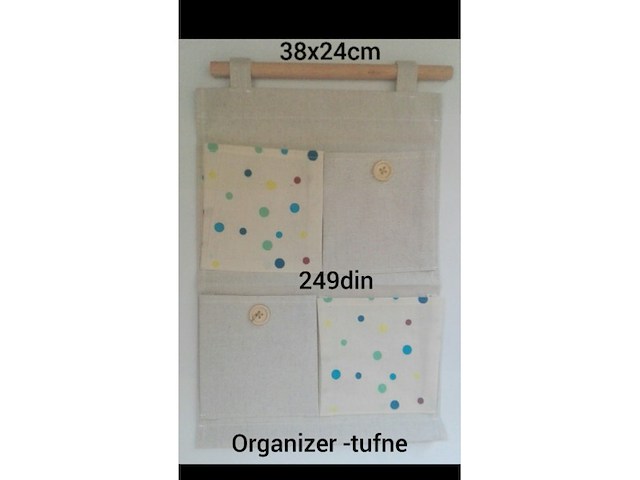 *B161- Organizer, tufne,38x24cm