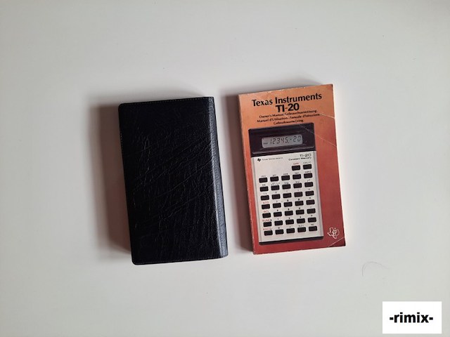 Texas Instruments - Ti-20 + uputstvo