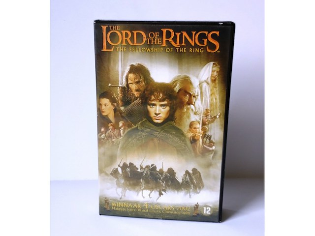 video kaseta the LORD of the RINGS The Fellowship of th