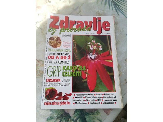 Zdravlje iz prirode br.6 - 2012 godina.