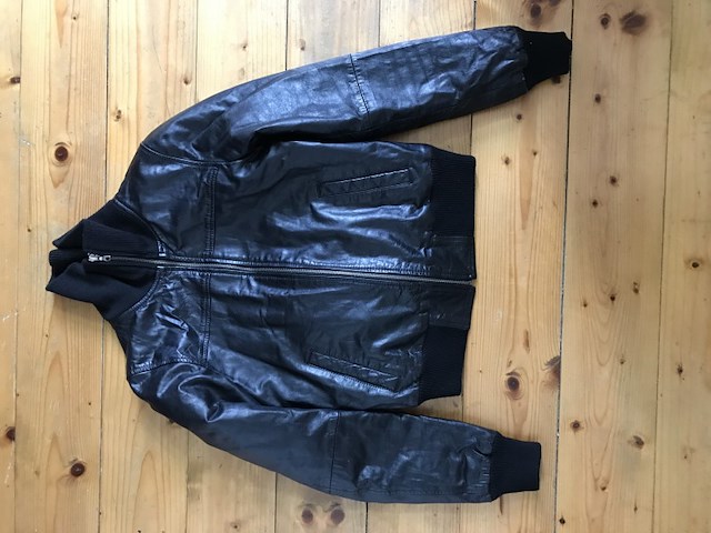 Terranova kozna crna jakna be S