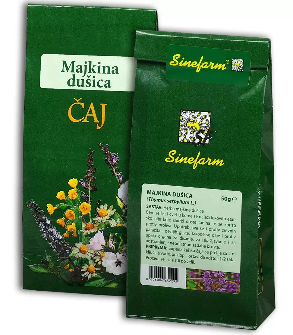 Majkina dušica čaj-50 g-e