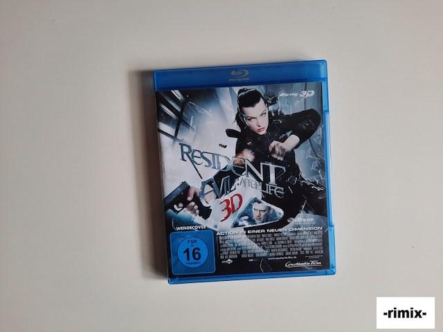 Blu ray - Resident evil : Afterlife 3d i 2d