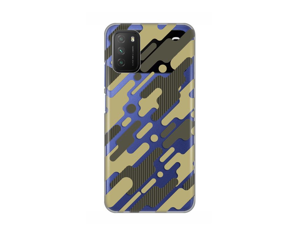 Silikonska futrola PRINT Skin - Xiaomi Poco M3 Army Pattern