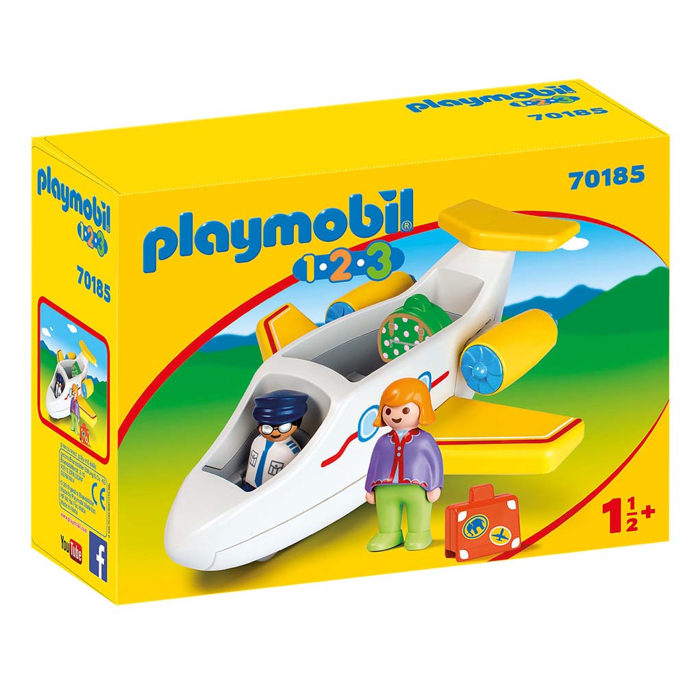 Playmobil 1.2.3 Avion sa putnicima