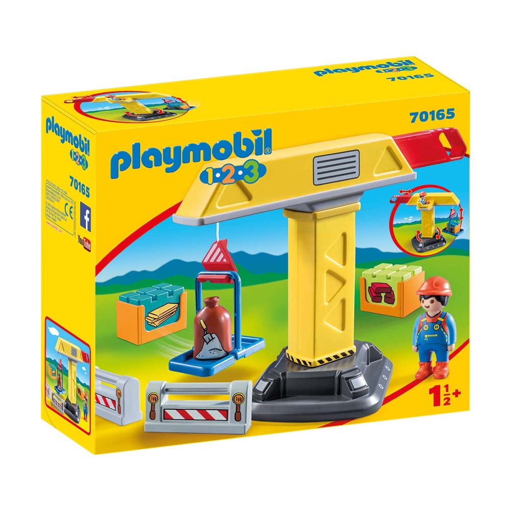Playmobil 1.2.3 Kran