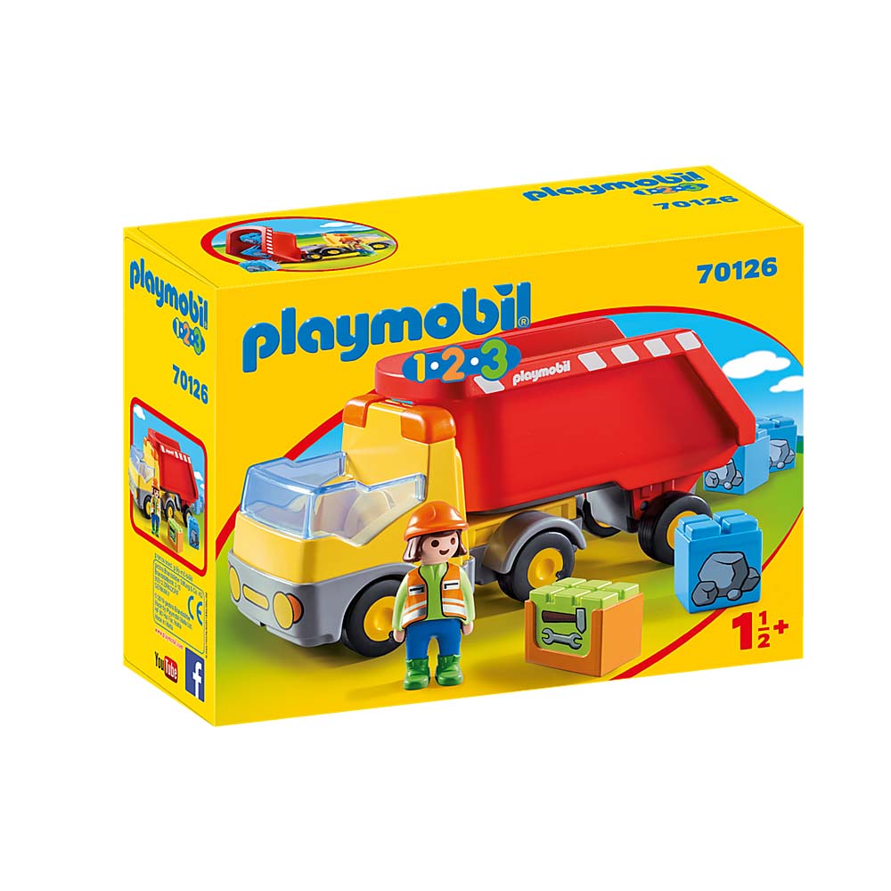 Playmobil 1.2.3 Kamion kiper