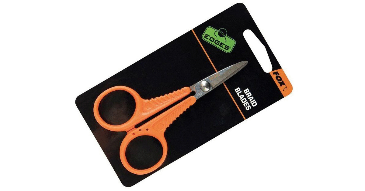 Fox Makaze EDGES™ Micro Scissors – Orange
