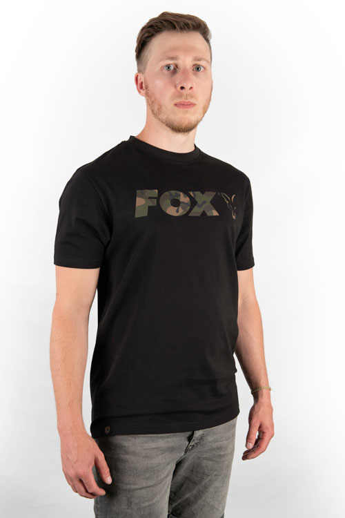 Fox Majica Black Camo Chest Print T-Shirt