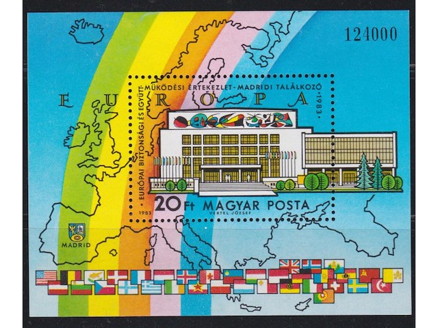 Madjarska 1983 Konferencija o bezbednosti blok cisto