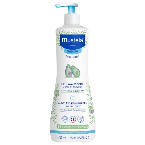 Mustela nežan gel za kupanje-za kosu i telo 750ml