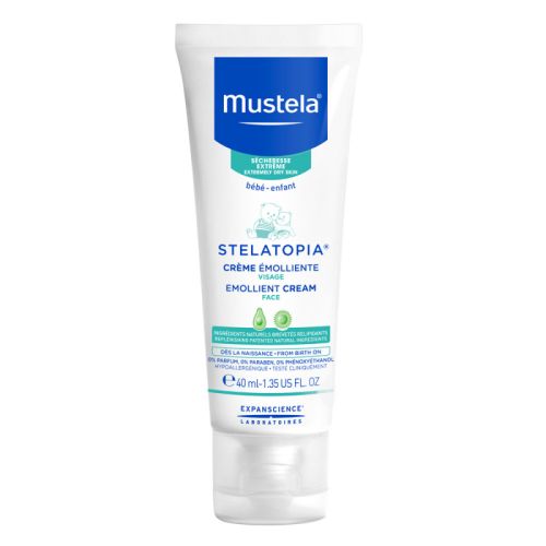 Mustela Stelatopia emolijentna krema za lice 40ml