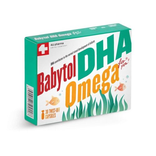 BABYTOL DHA OMEGA 30 TWIST-OFF KAPSULA