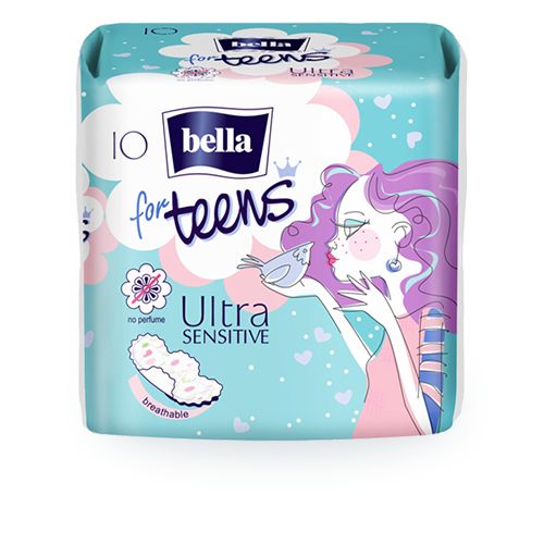 Bella for Teens sensitive ciklusni ulošci 10 kom