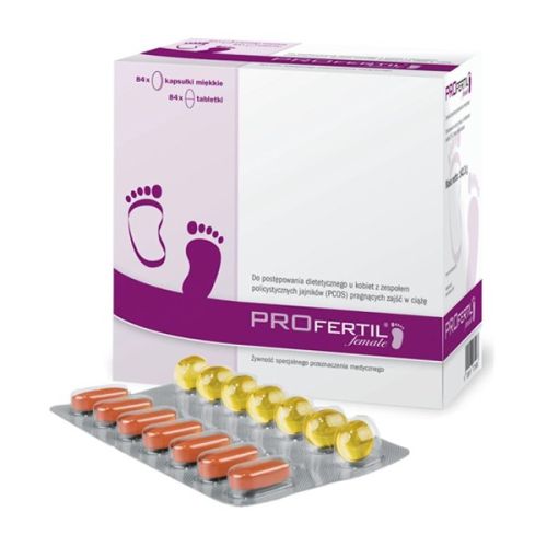 PROfertil female 84 kapsule+84 tablete