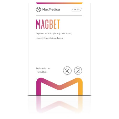 MAXMEDICA MAGBET- MG+KOMPLEKS VITAMINA B 40 TABLETA