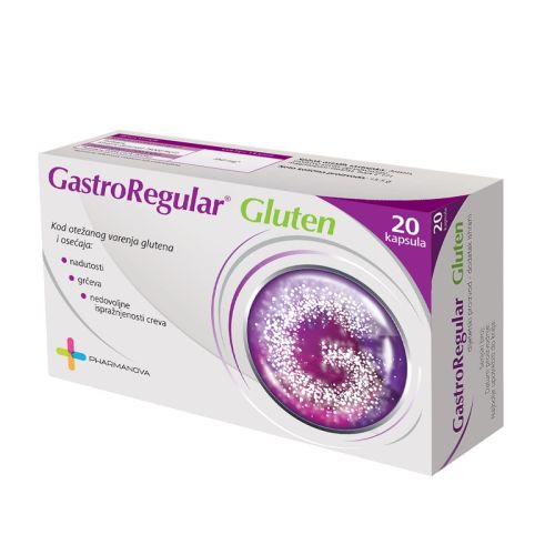 GastroRegular Gluten, 20 kapsula