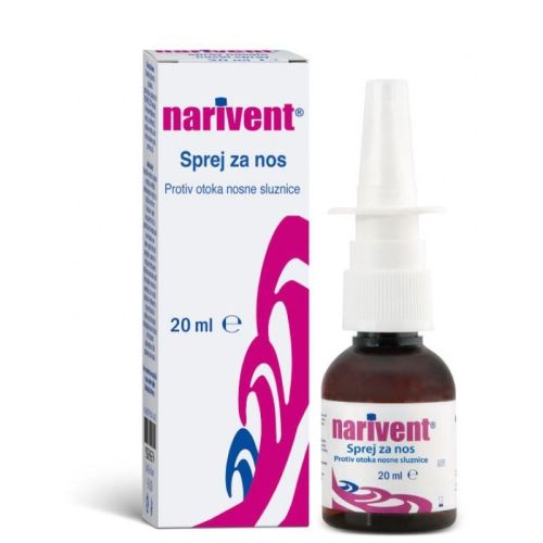 Narivent sprej za nos 20ml